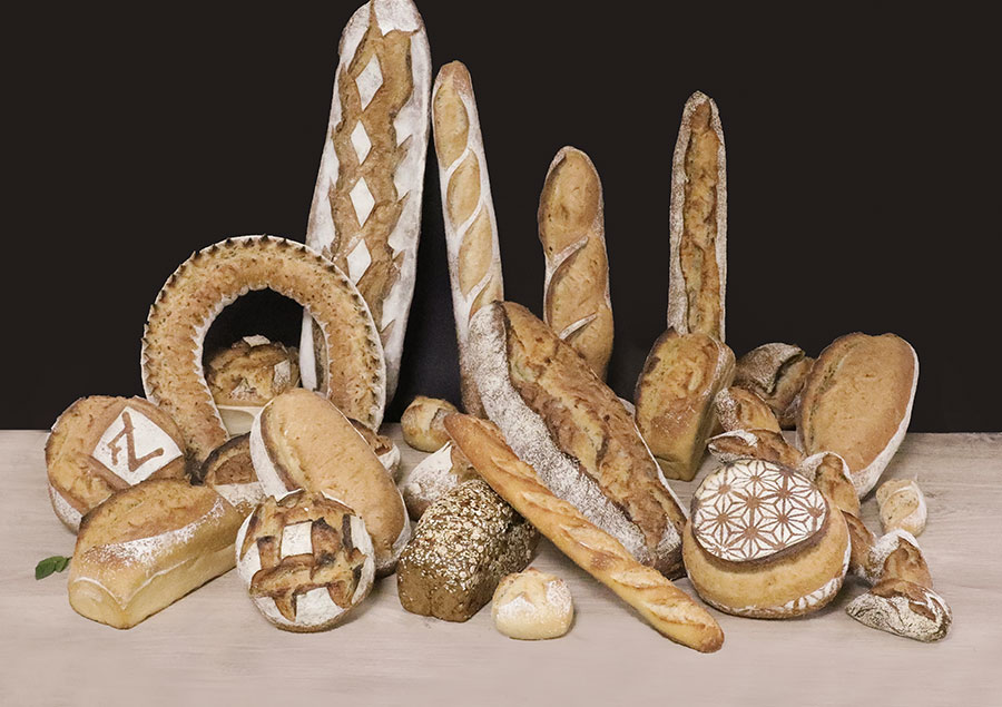 Les pains - Fréderic LALOS - Meilleur Ouvrier de France Boulanger